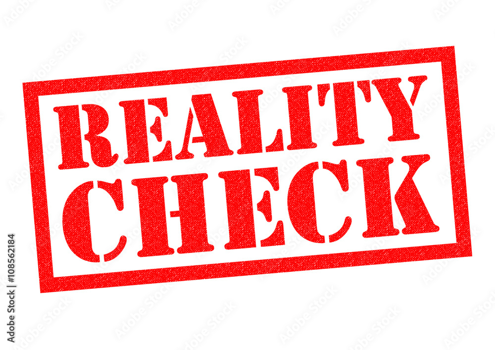 REALITY CHECK Stock イラスト | Adobe Stock
