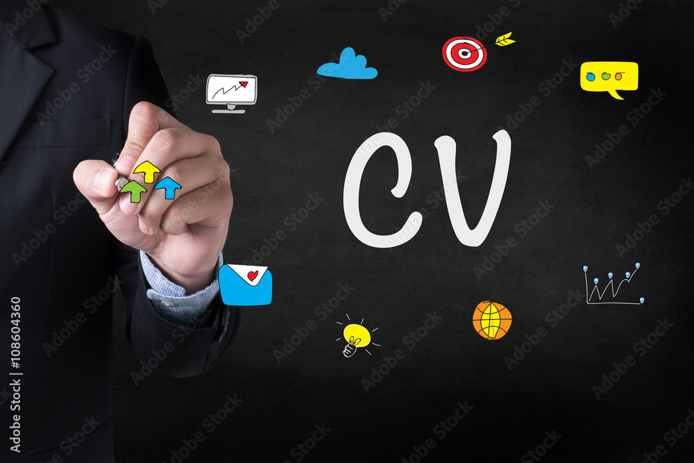 CV - Curriculum Vitae Stock Photo | Adobe Stock