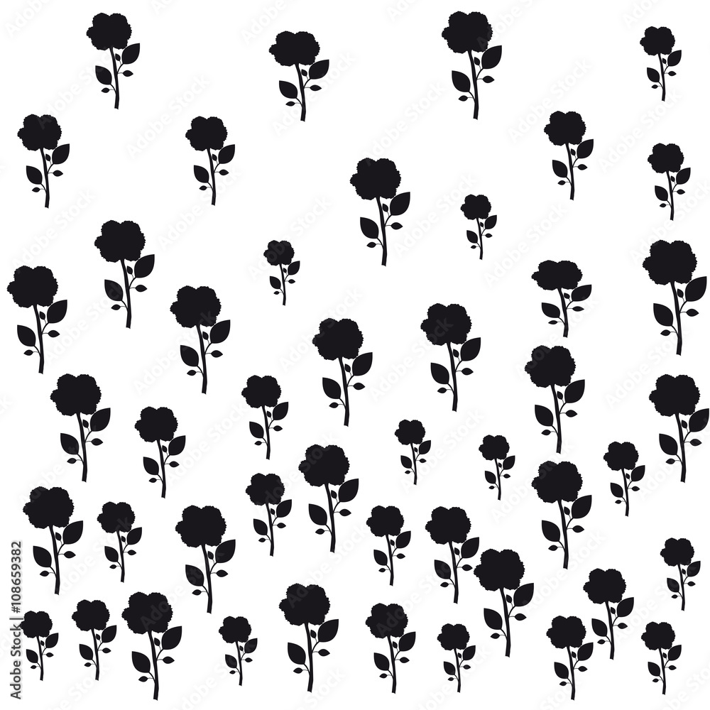 texture of black roses white background Stock Vector | Adobe Stock