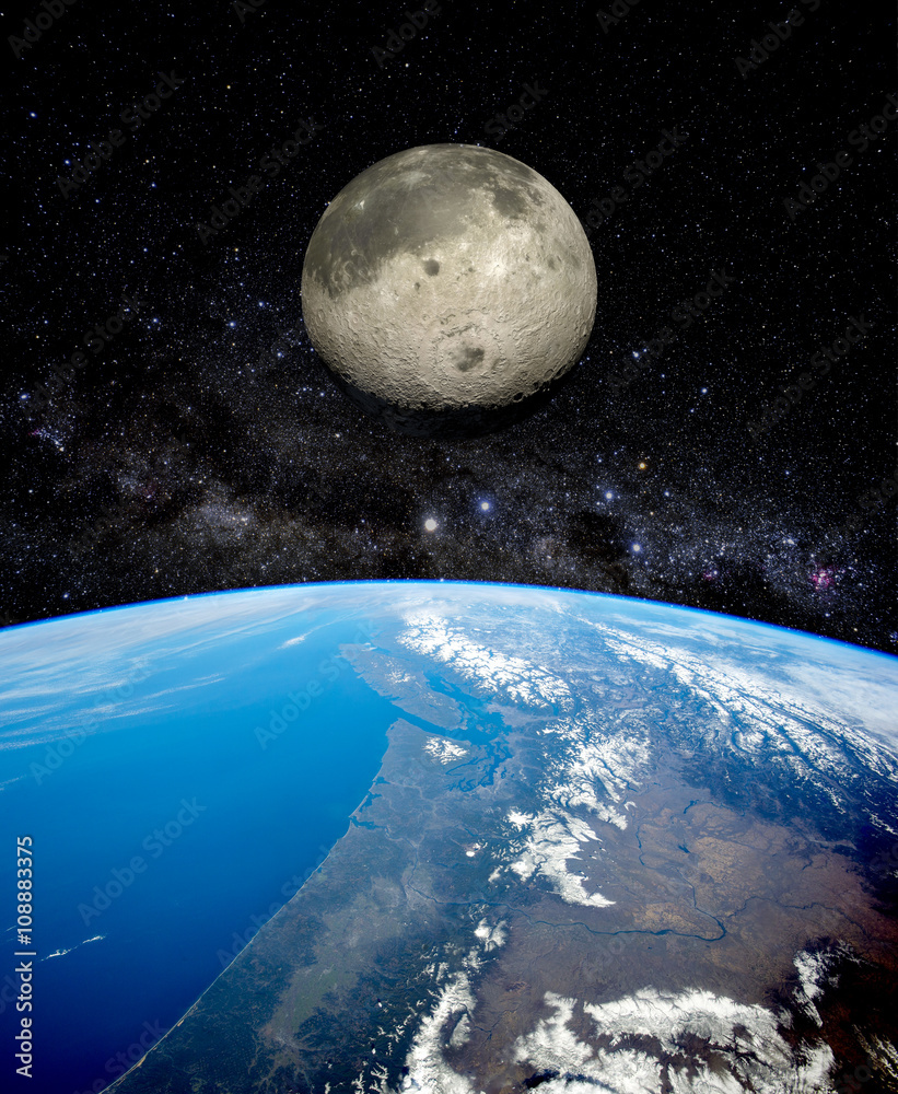 Planet Earth from space. Elements of this image furnished by NASA Stock ...