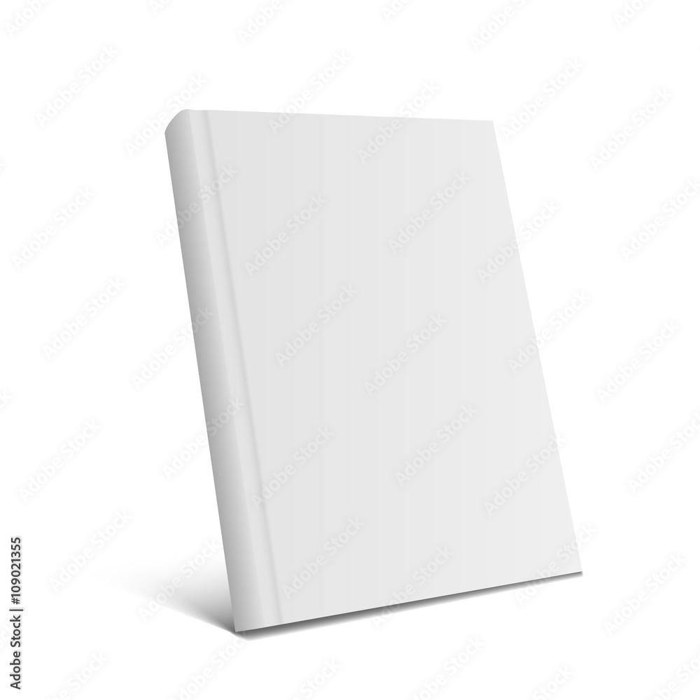 book on a white background. Stock Vector | Adobe Stock