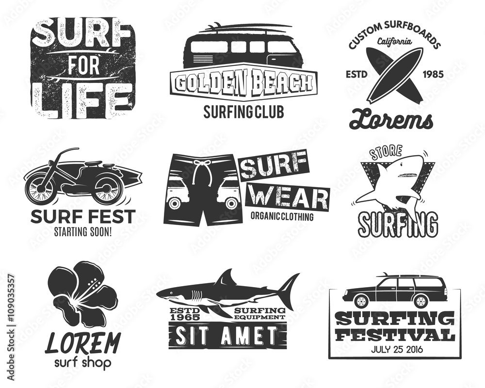 Retro Surf Graphics