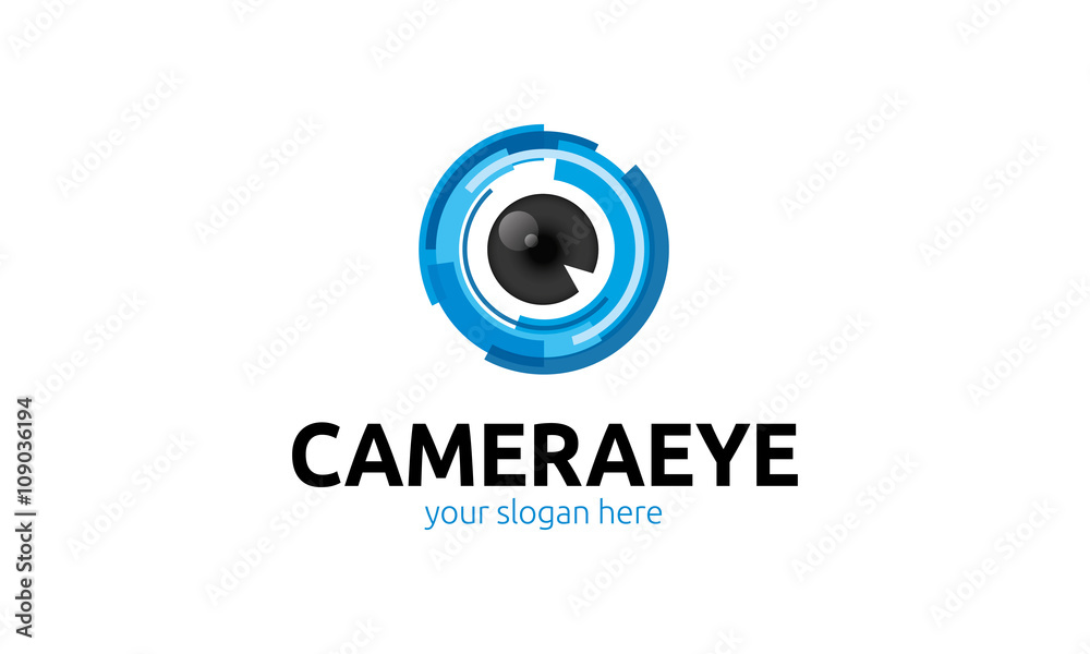 Camera Eye Logo Stock Vector | Adobe Stock