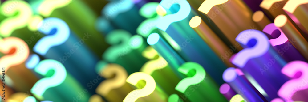 Question mark background, 3d rendering Stock Illustration | Adobe Stock