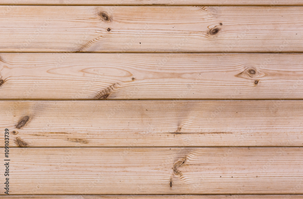 Texture of birch plank with wood pattern and knots on wall paneling ...