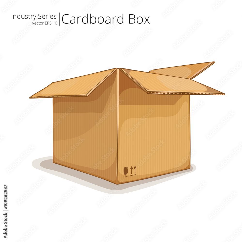 Open Cardboard Box