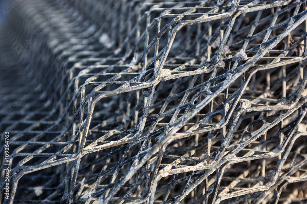 Metal mesh close up Stock Photo | Adobe Stock