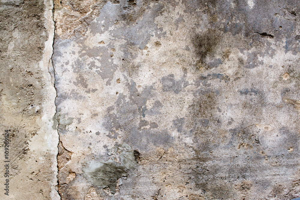 old wall with damaged grey plaster - background 2 Stock Photo | Adobe Stock
