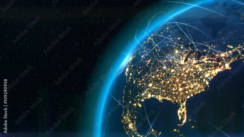 USA communications. Stock Video | Adobe Stock