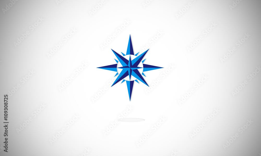 logo compas. Windrose navigation icons. Compass symbols. Coordinate ...