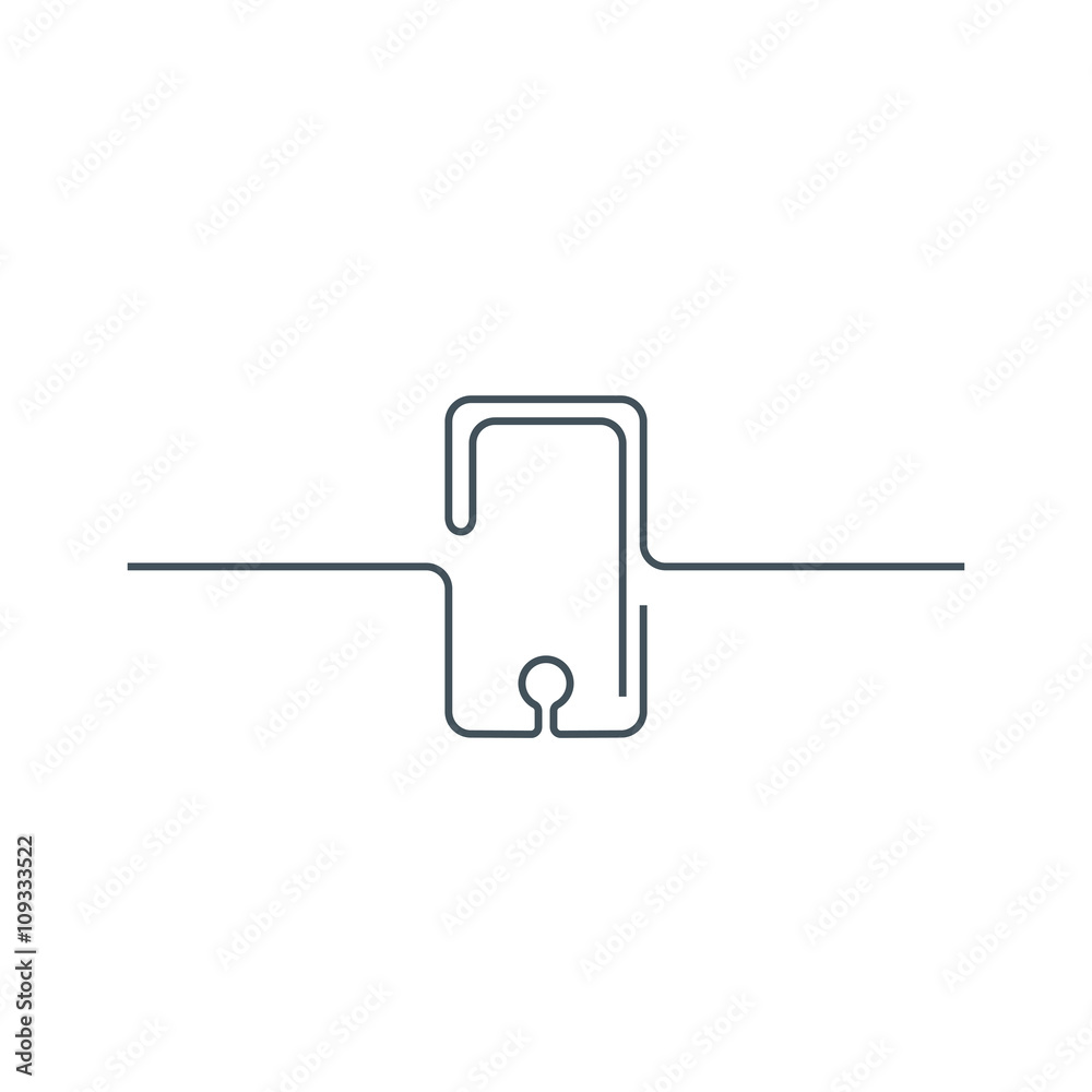 Mobile icon. Mobile communicator icon. Mobile vector. Phone icon ...