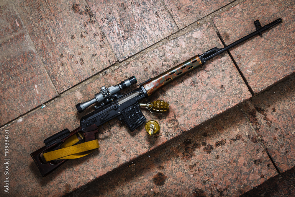 SVD on the ground Stock Photo | Adobe Stock