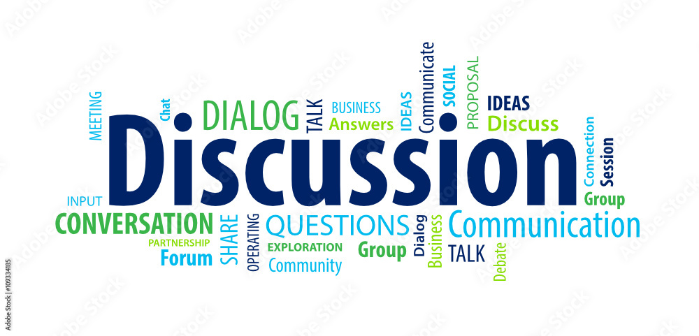 Discussion Stock Vector | Adobe Stock