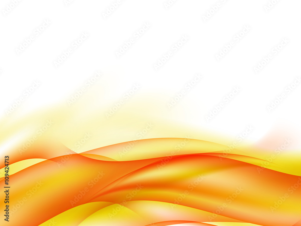 Red With Yellow Lining