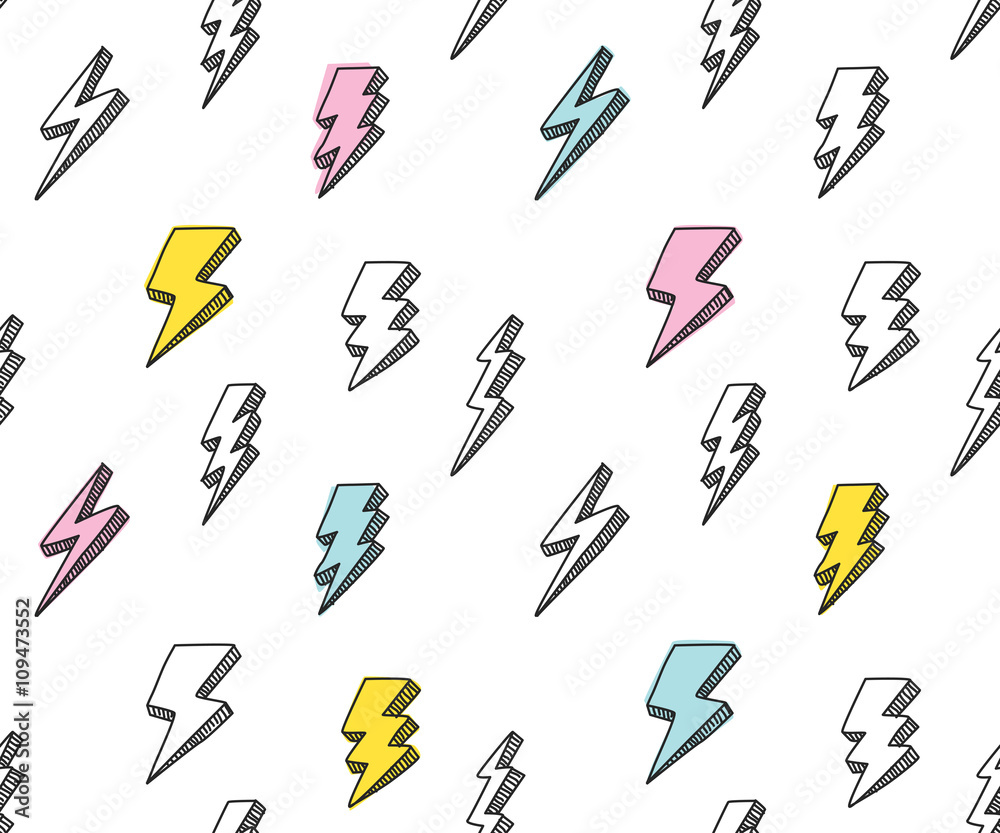 abstract thunder background Stock Vector | Adobe Stock