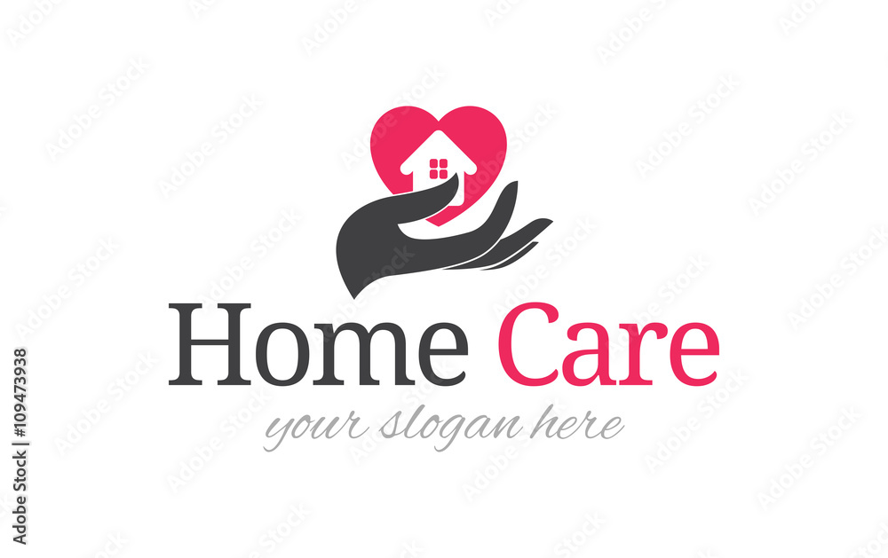 Home care logo template Stock Vector | Adobe Stock