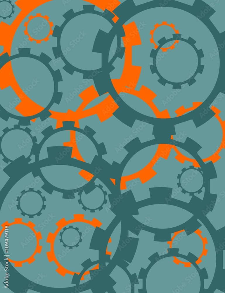 cog wheels background Stock Vector | Adobe Stock