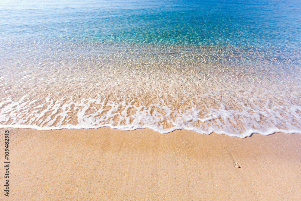 Póster sand and wave background – Cuadro para Pared | Posters.es