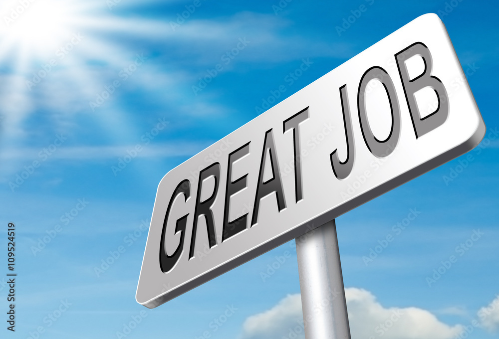 great job Stock Illustration | Adobe Stock