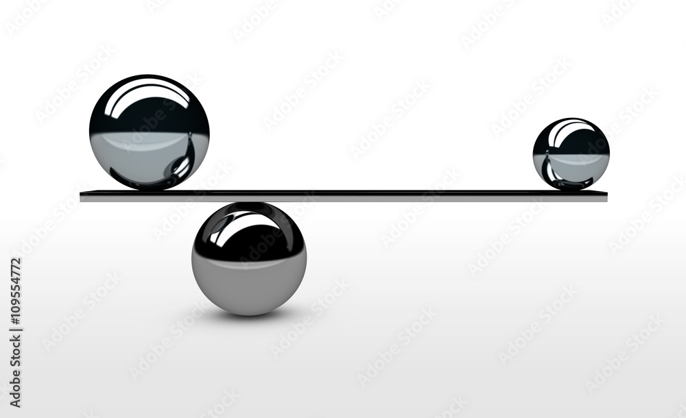 Find The Perfect Balance Lifestyle Balancing Concept Stock Illustration ...
