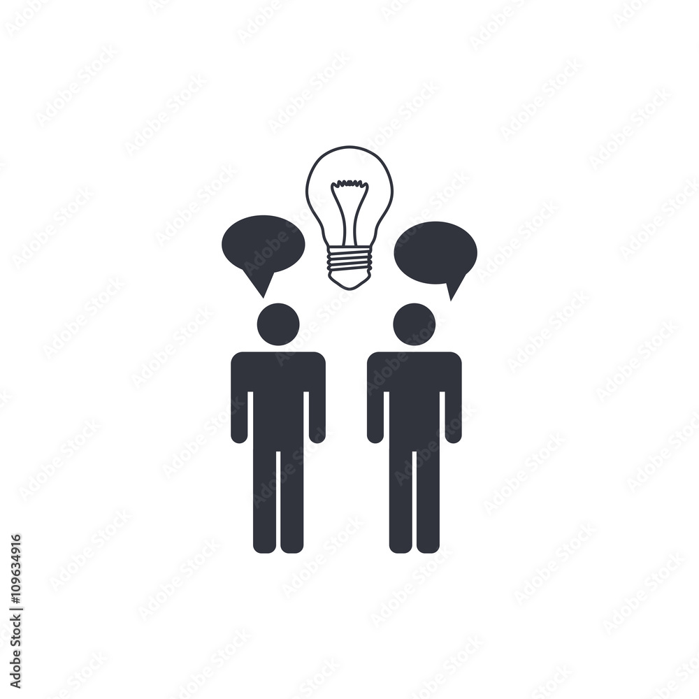 brainstorming icon, brainstorming symbol, brainstorming vector ...