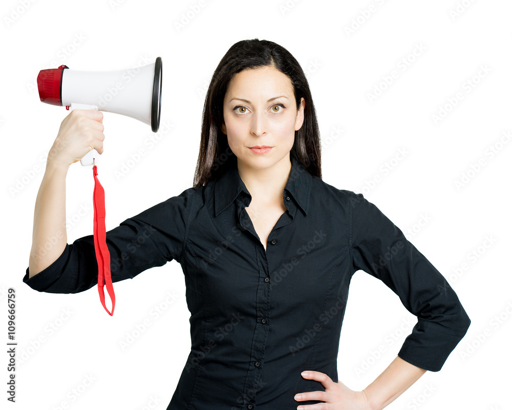 A woman gets brainwashed Stock Photo | Adobe Stock