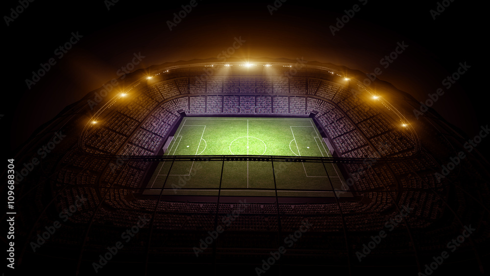 Stadium Stock Illustration | Adobe Stock