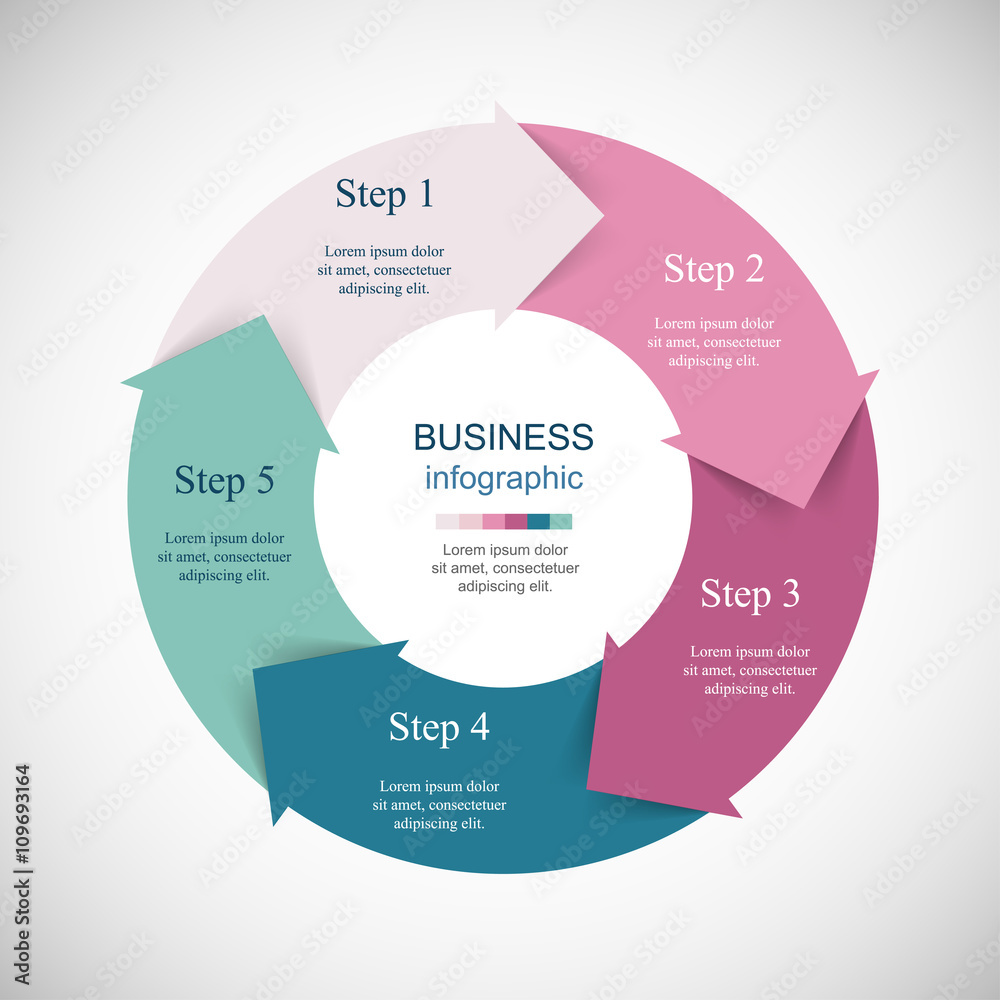Vector infographics template Stock Vector | Adobe Stock