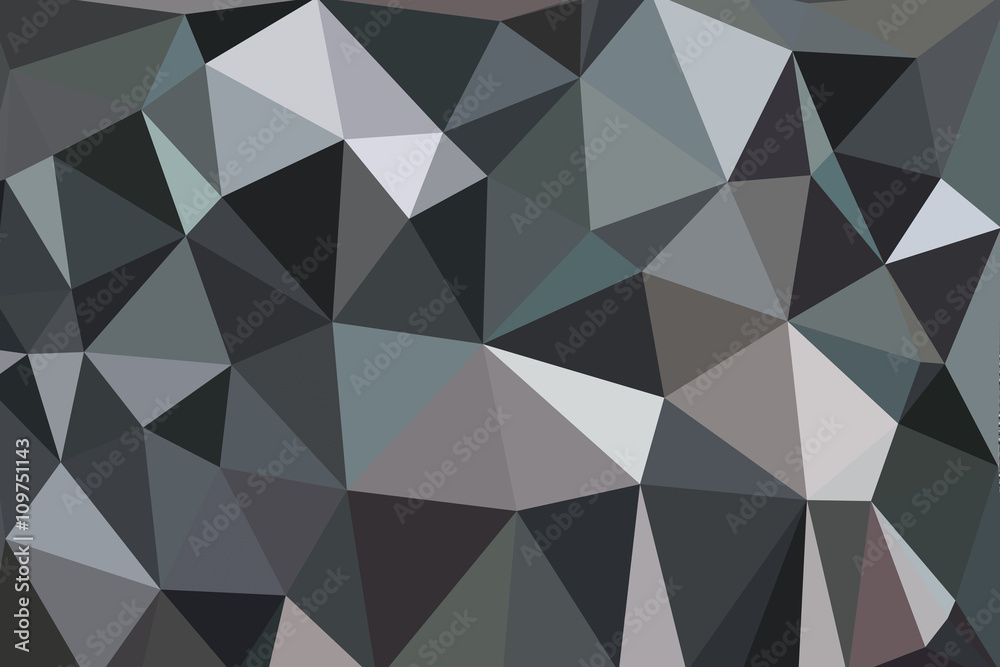 grey polygon pattern for background or web banner design. Stock ...