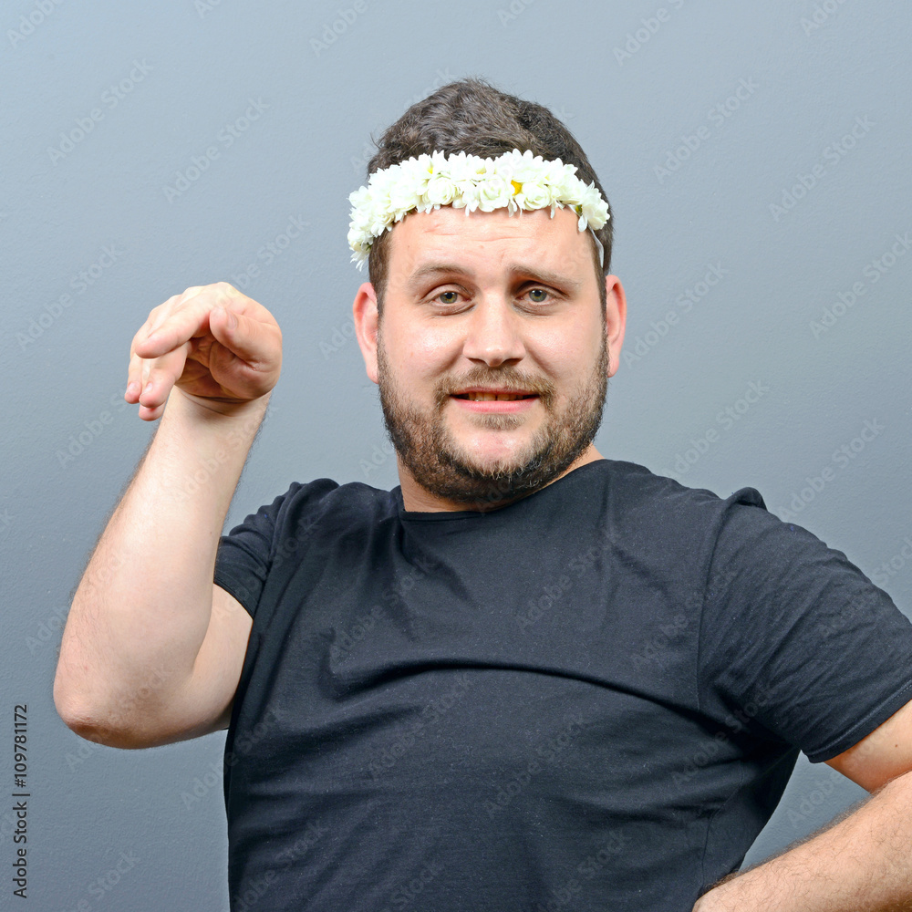 Man Flower Wreaths