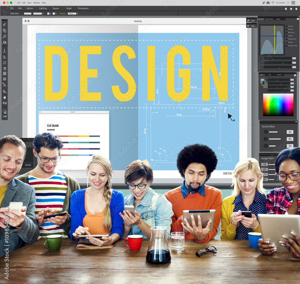 Design Creative Inspiration Ideas Concept Stock Photo | Adobe Stock