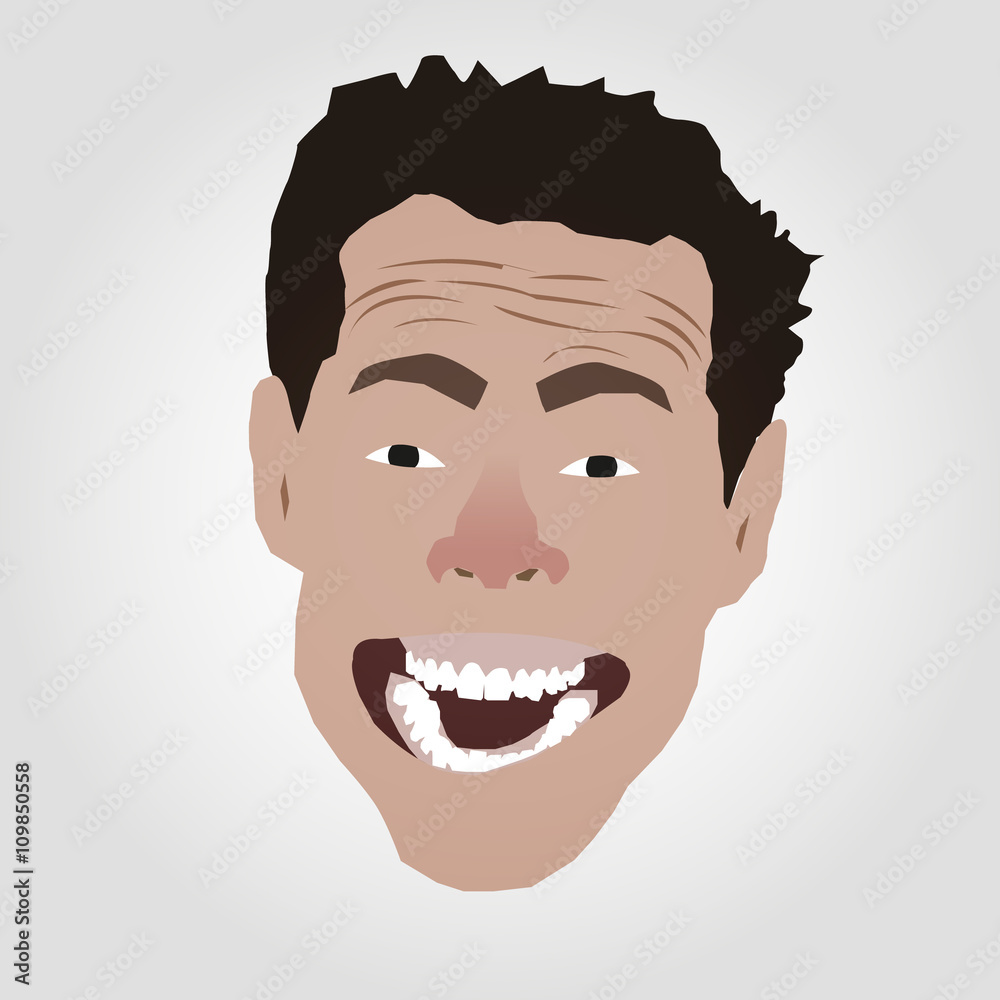 Toothy Smile Cartoon