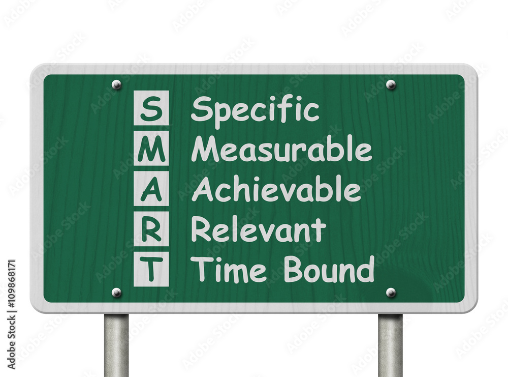 Writing your SMART Goals Stock Photo | Adobe Stock