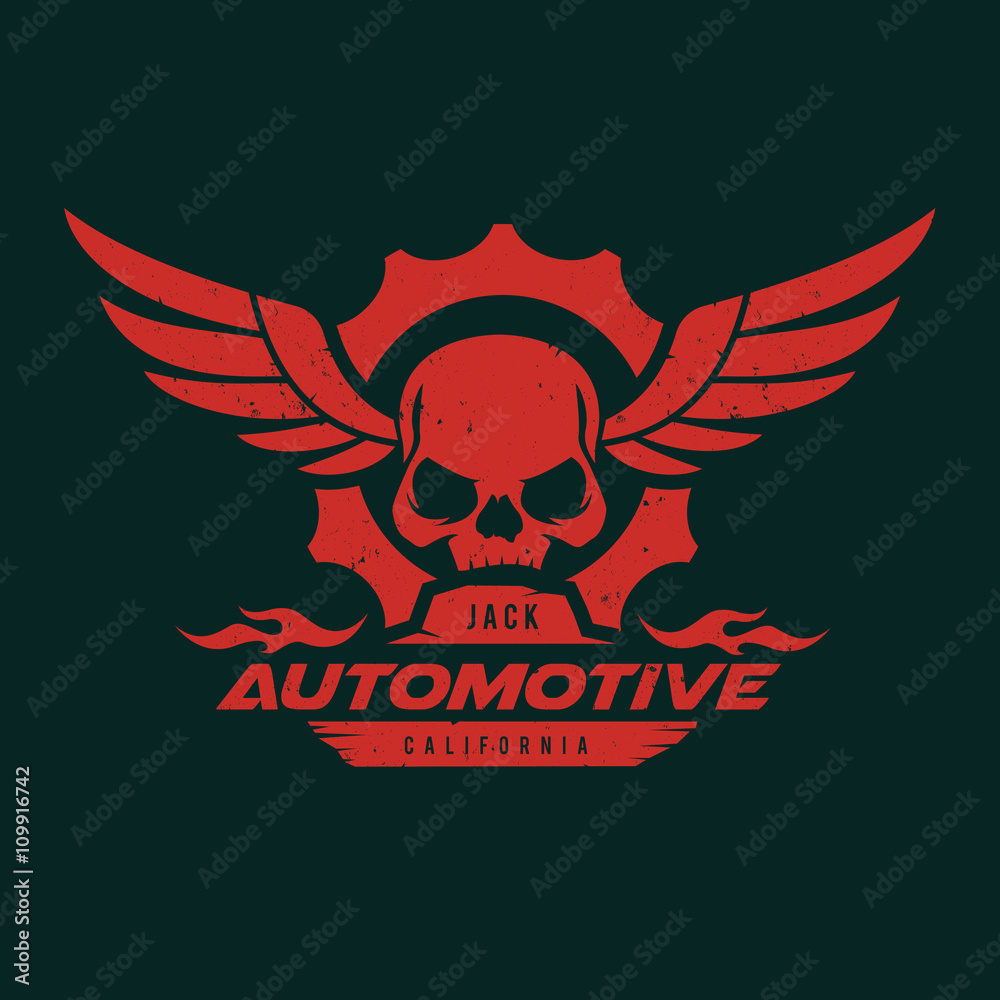 Dark Rider logo. Automotive logo, helmet logo, skull logo design ...