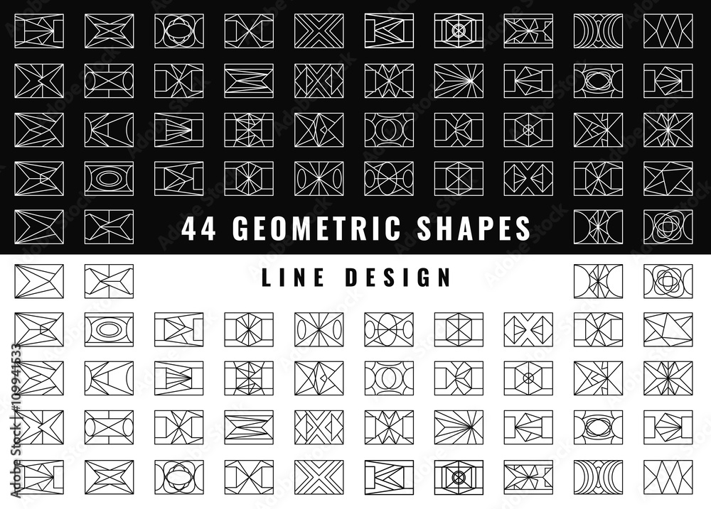 Rectangle Geometric Patterns