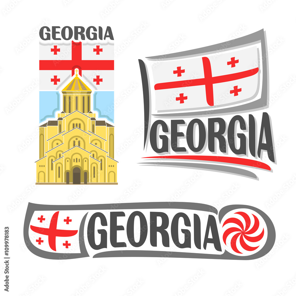 Georgia Flag Logo