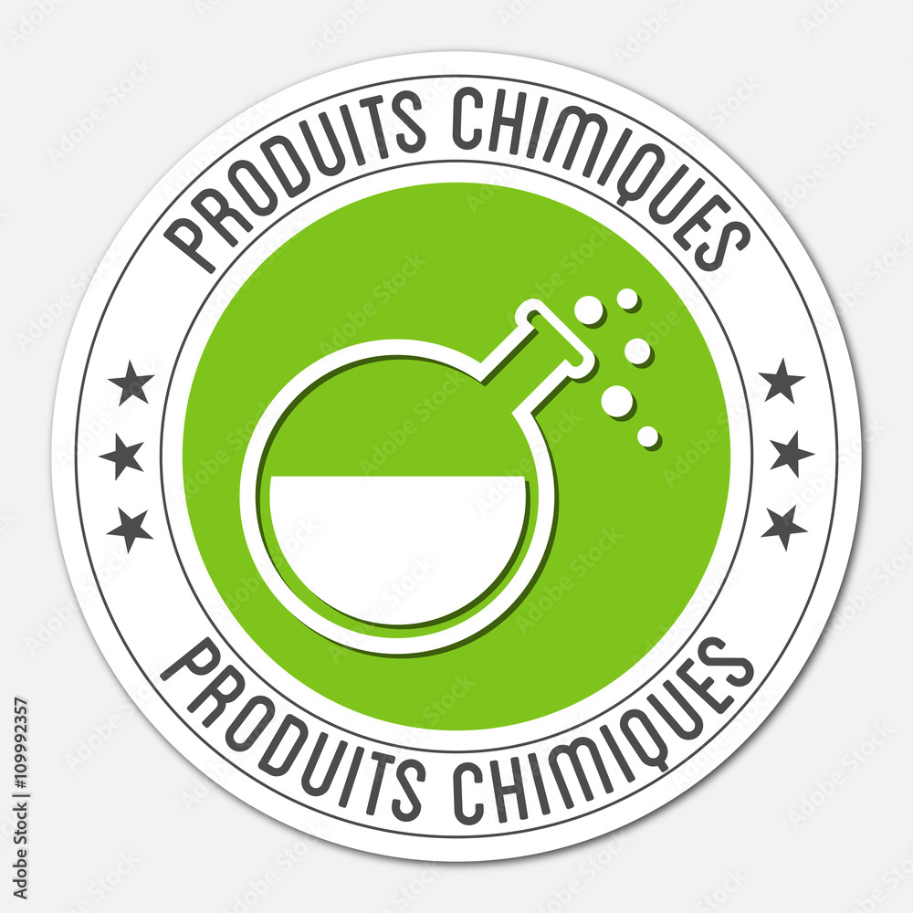 Logo produits chimiques. vector de Stock | Adobe Stock