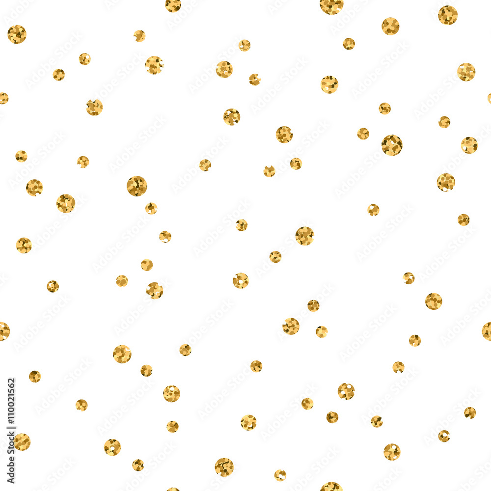 Glitter Polka Dot Wallpaper