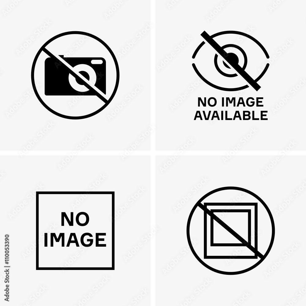 No image available signs Stock Illustration | Adobe Stock