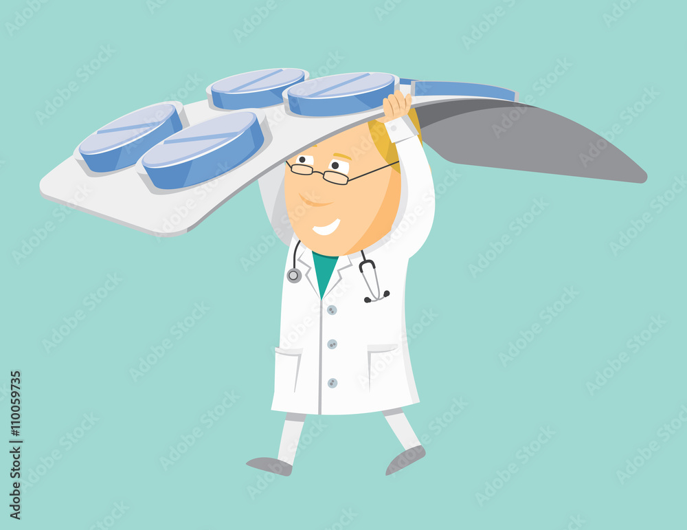 Funny Doctor Cartoon