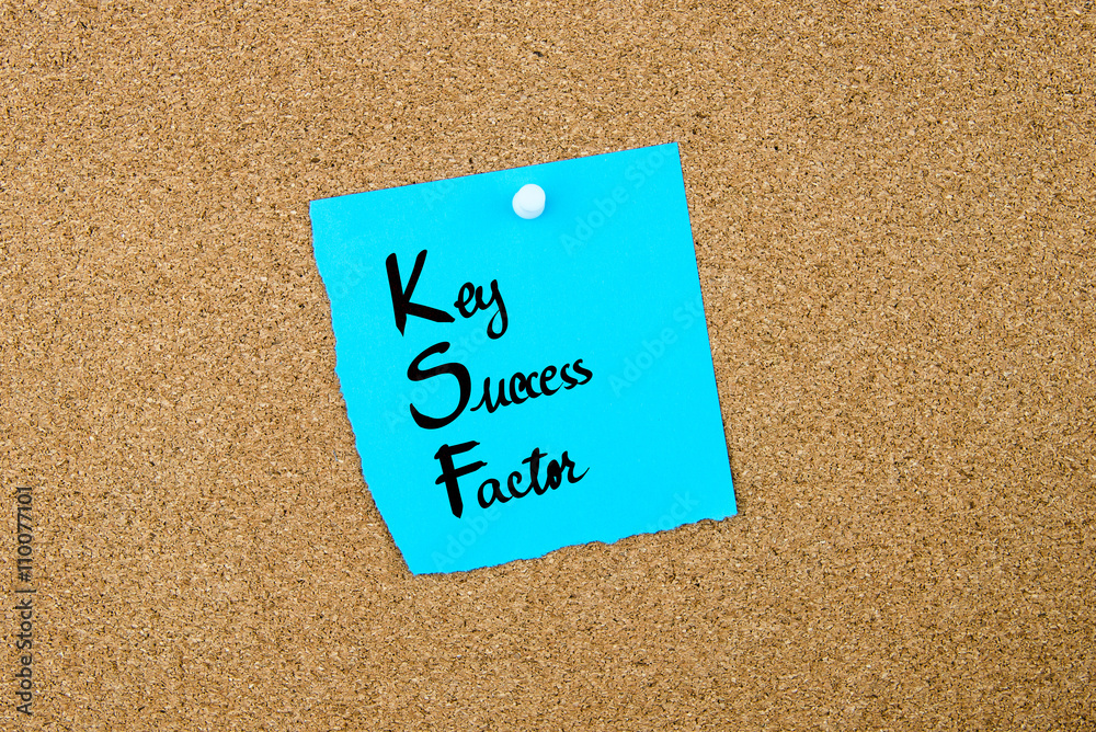 Foto de Business Acronym KSF as Key Success Factor do Stock | Adobe Stock
