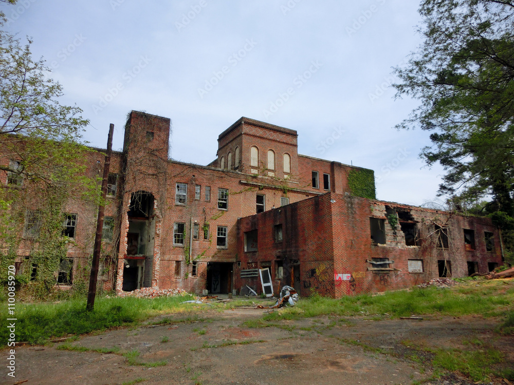 Abandoned Hospital Exterior