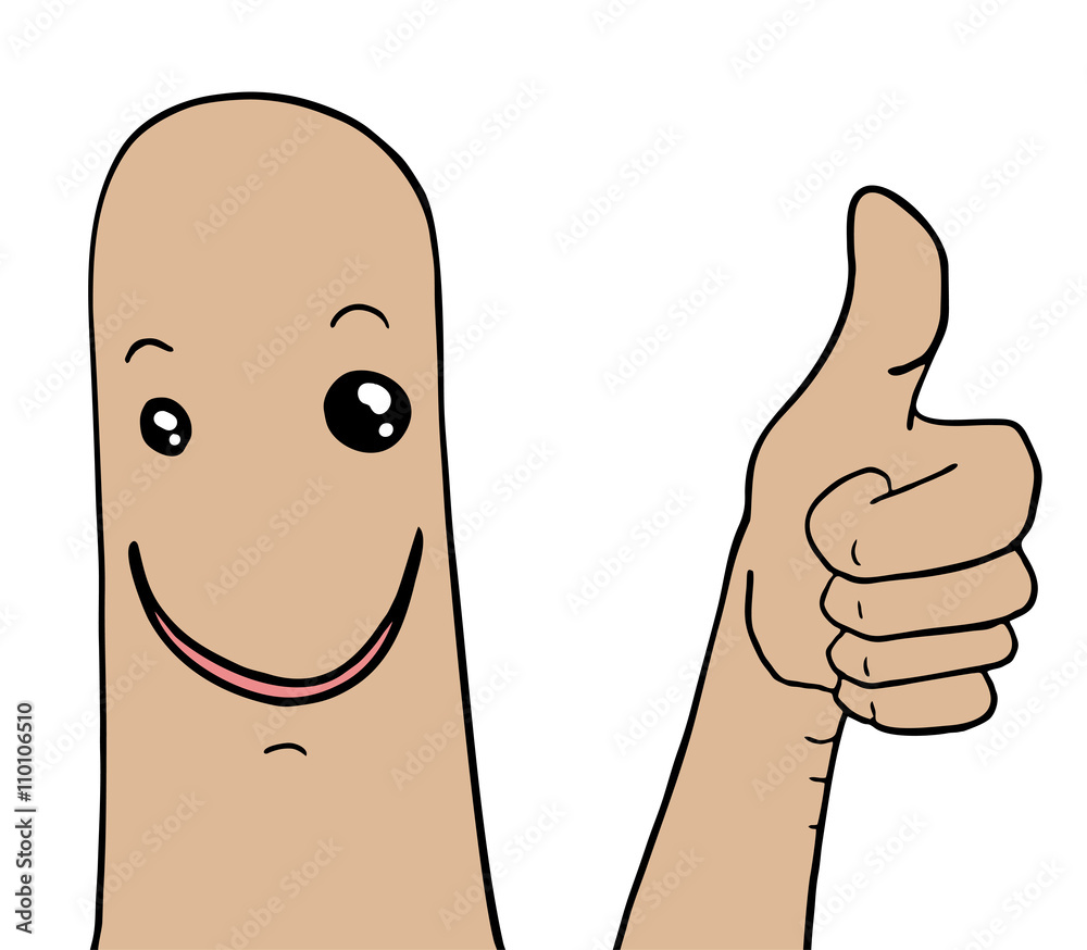 happy character Stock Vector | Adobe Stock