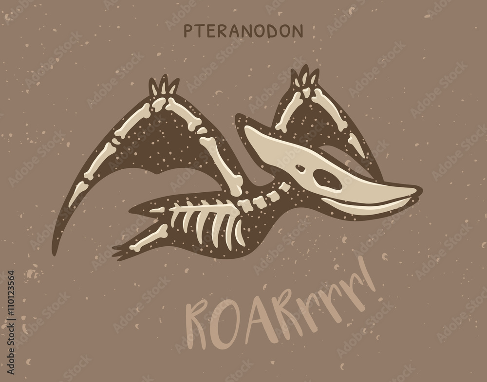 Cartoon Pteranodon