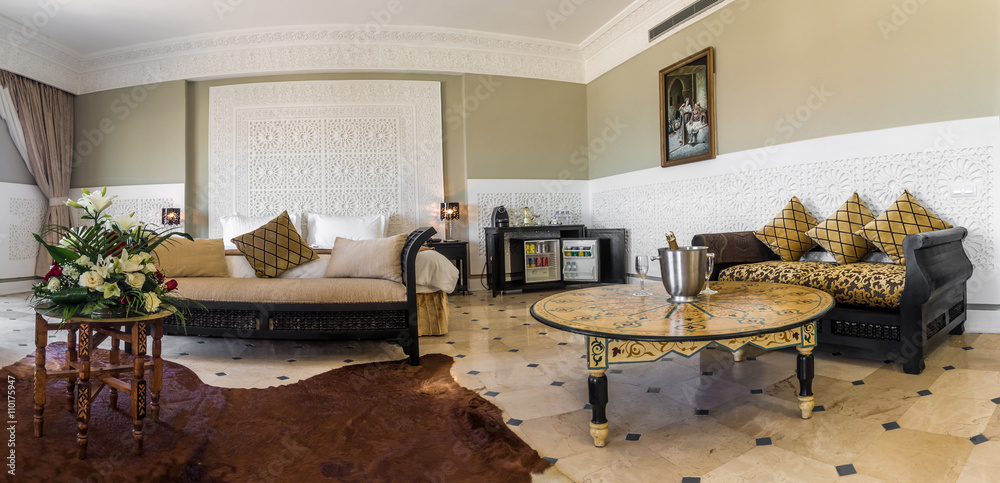 Moroccan room suite Stock Photo | Adobe Stock