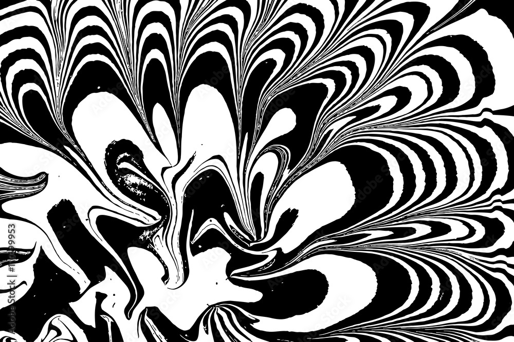 Ink texture. Ebru, traditional Turkish painting art on water. Hand ...