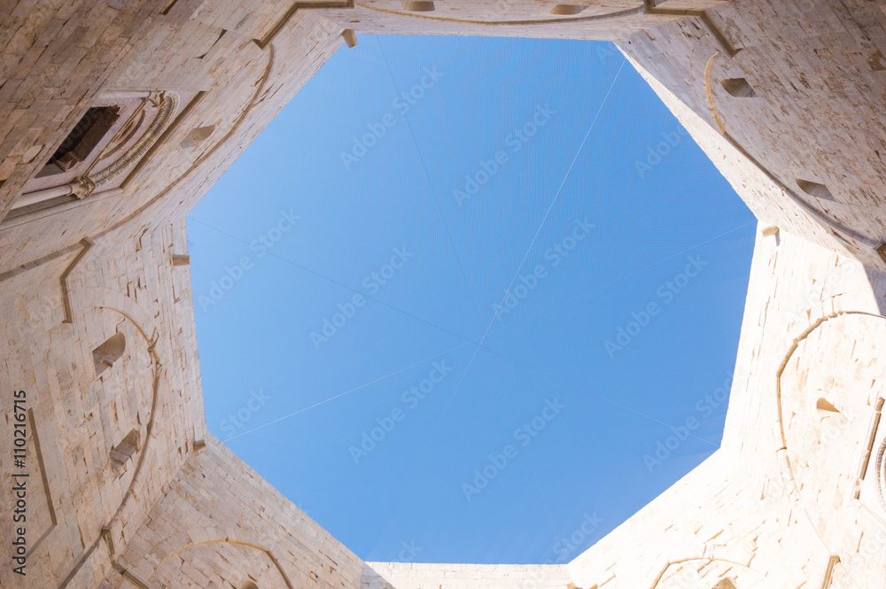 Castel del Monte in Puglia Italy - Octagonal ancient medieval ...