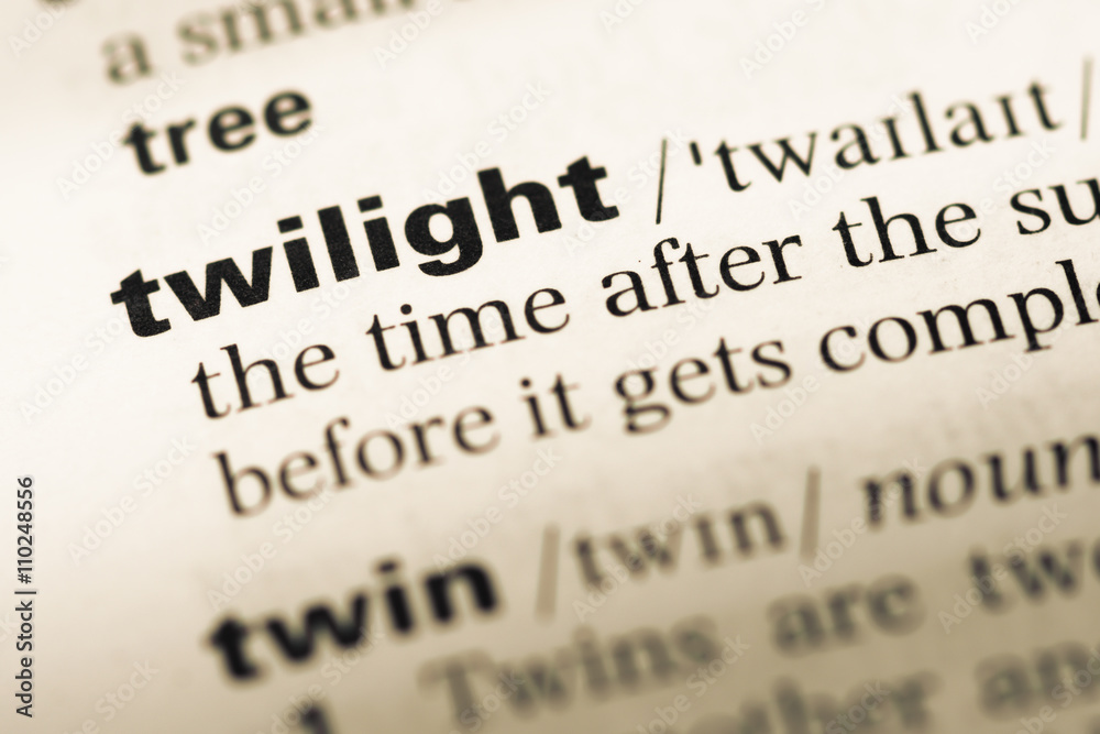 The Word Twilight
