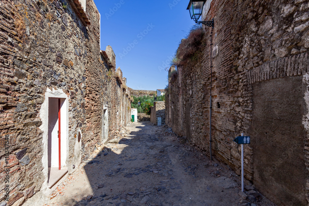 Barracks Street (Rua dos Quartéis) in the Medieval Borough of Castelo ...