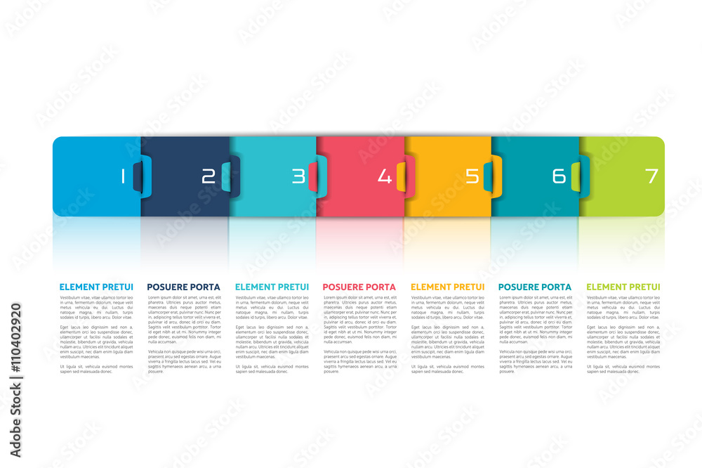 Infographic timeline report, template, chart, scheme. Vector. Stock ...